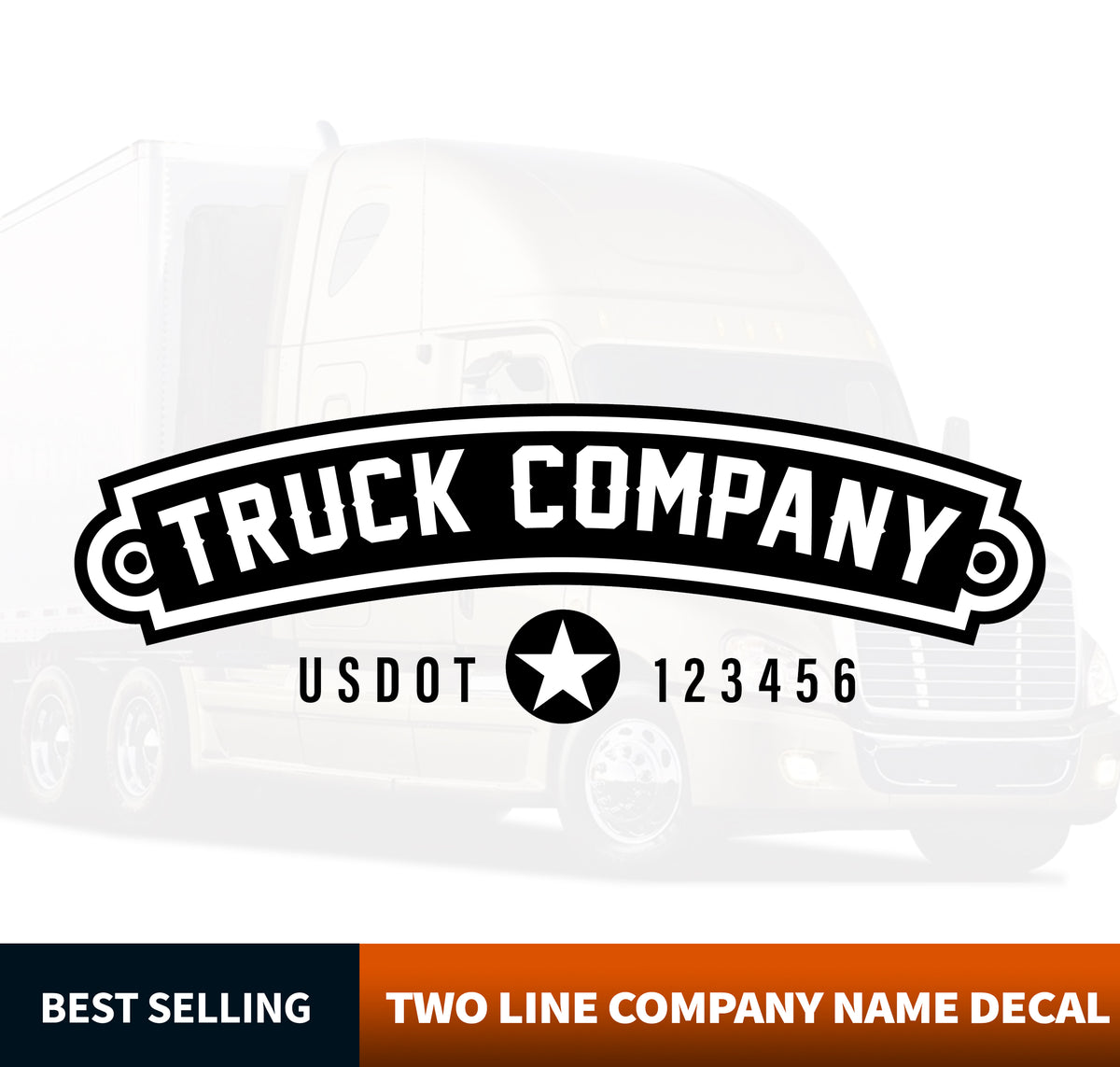 Truck Door Decal USDOT Template – USDOT TRUCK DECALS