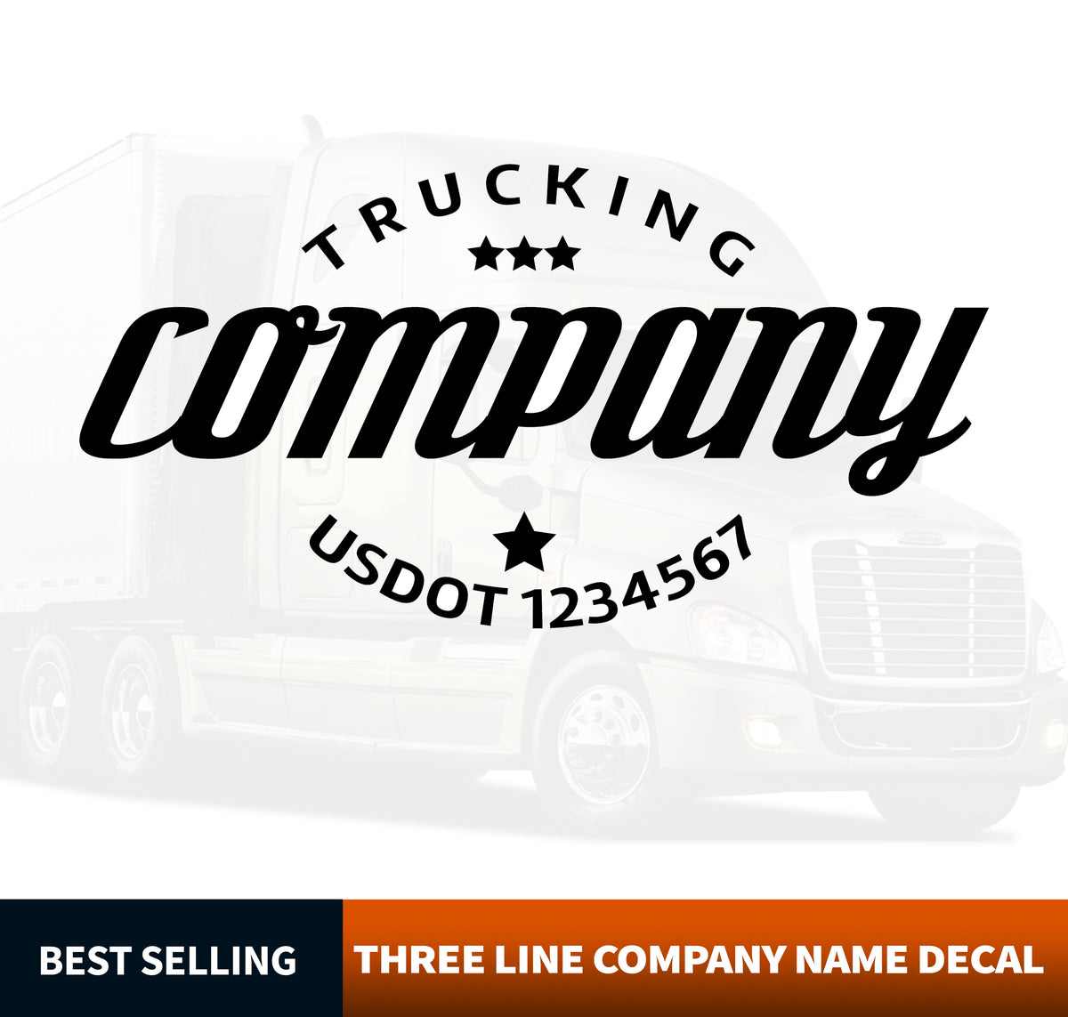 Truck Door Decal USDOT Template – USDOT TRUCK DECALS